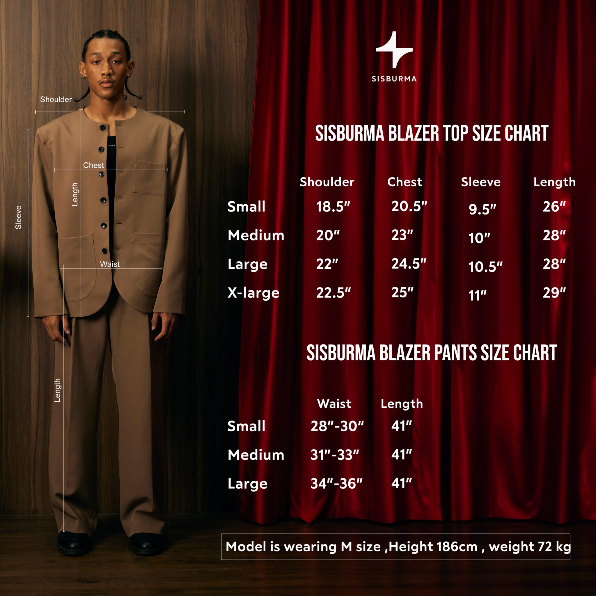 Sisburma Blazer Set - SISBURMA